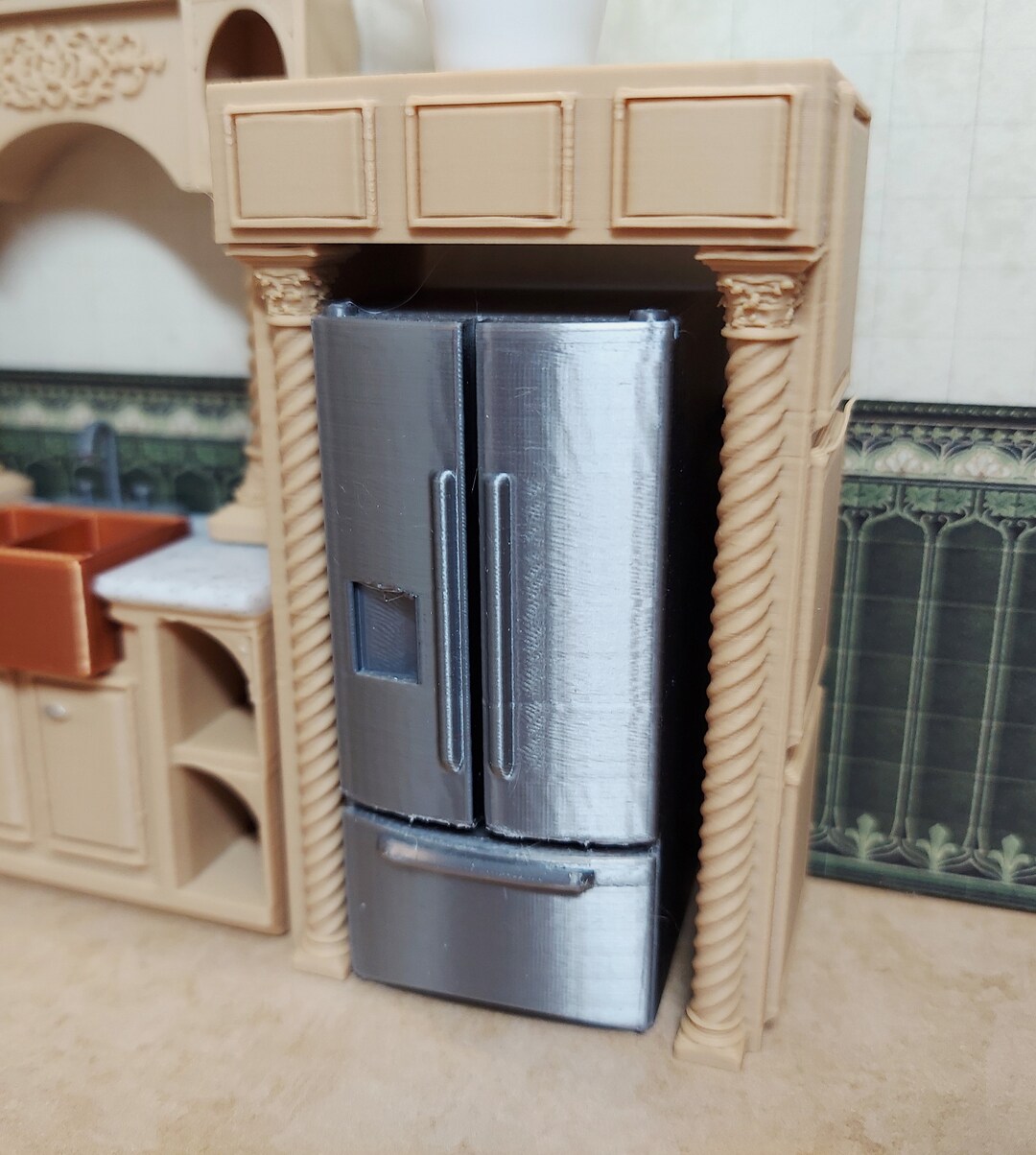 1:24 Scale half Scale Fridge Part of My Full Fancy Pants - Etsy