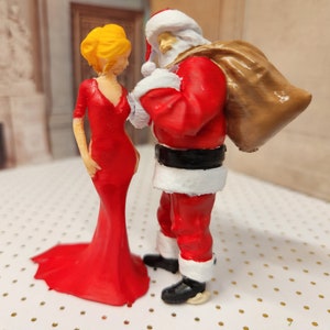 1:24 Scale (half Scale) Lady in Red Figure, Doll, Formal Dress. for ...