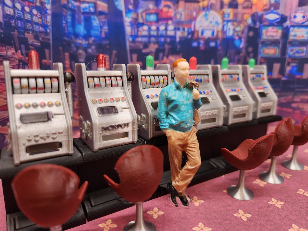 1:24 Scale (half Scale) Slot Machine for Your Private Casino! Multi ...