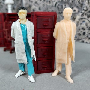 1:24 Scale half Scale Dr. Wellbee is a 3D Printed Figure of Dude Being ...