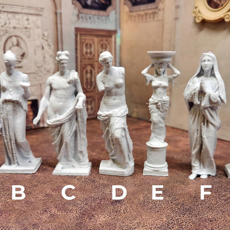 Marble Statue Miniature - Etsy
