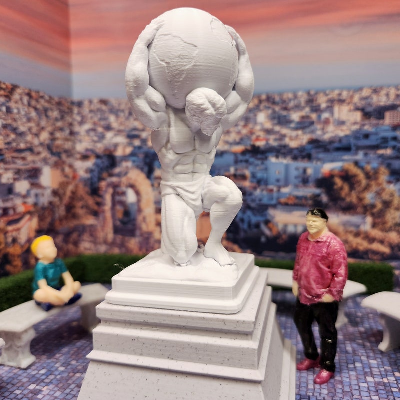 Statues Atlas - Etsy