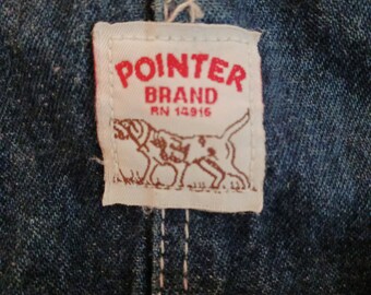 Pointer Overalls - Etsy