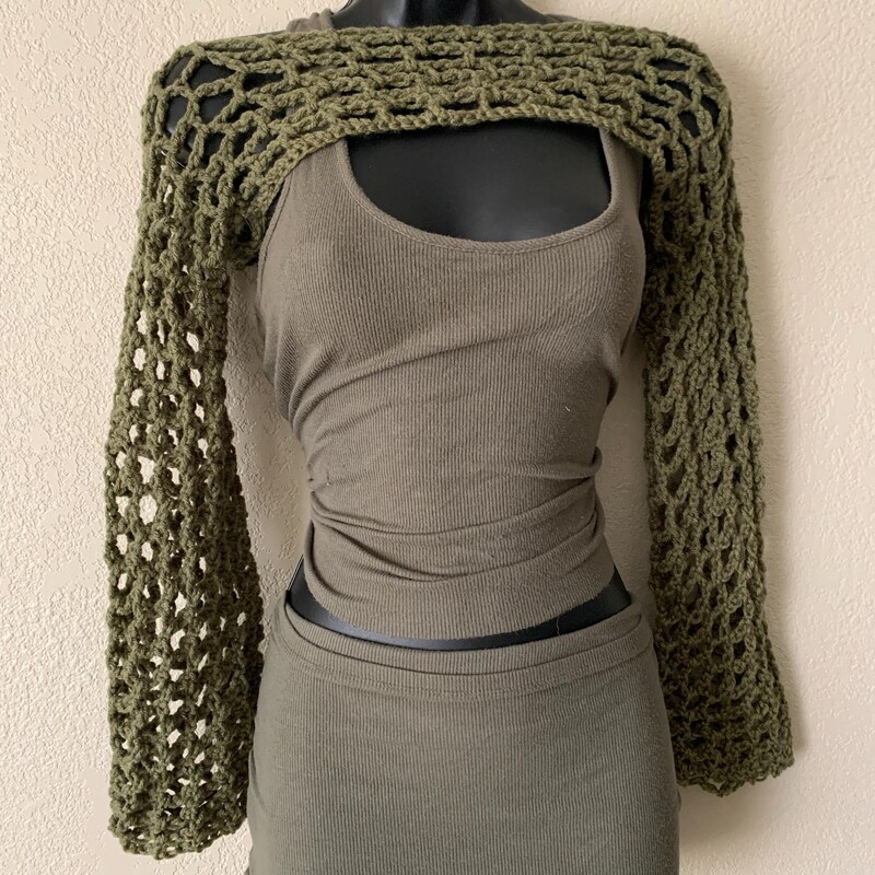 Crochet Shrug - Etsy