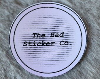Bad Company Sticker - Etsy