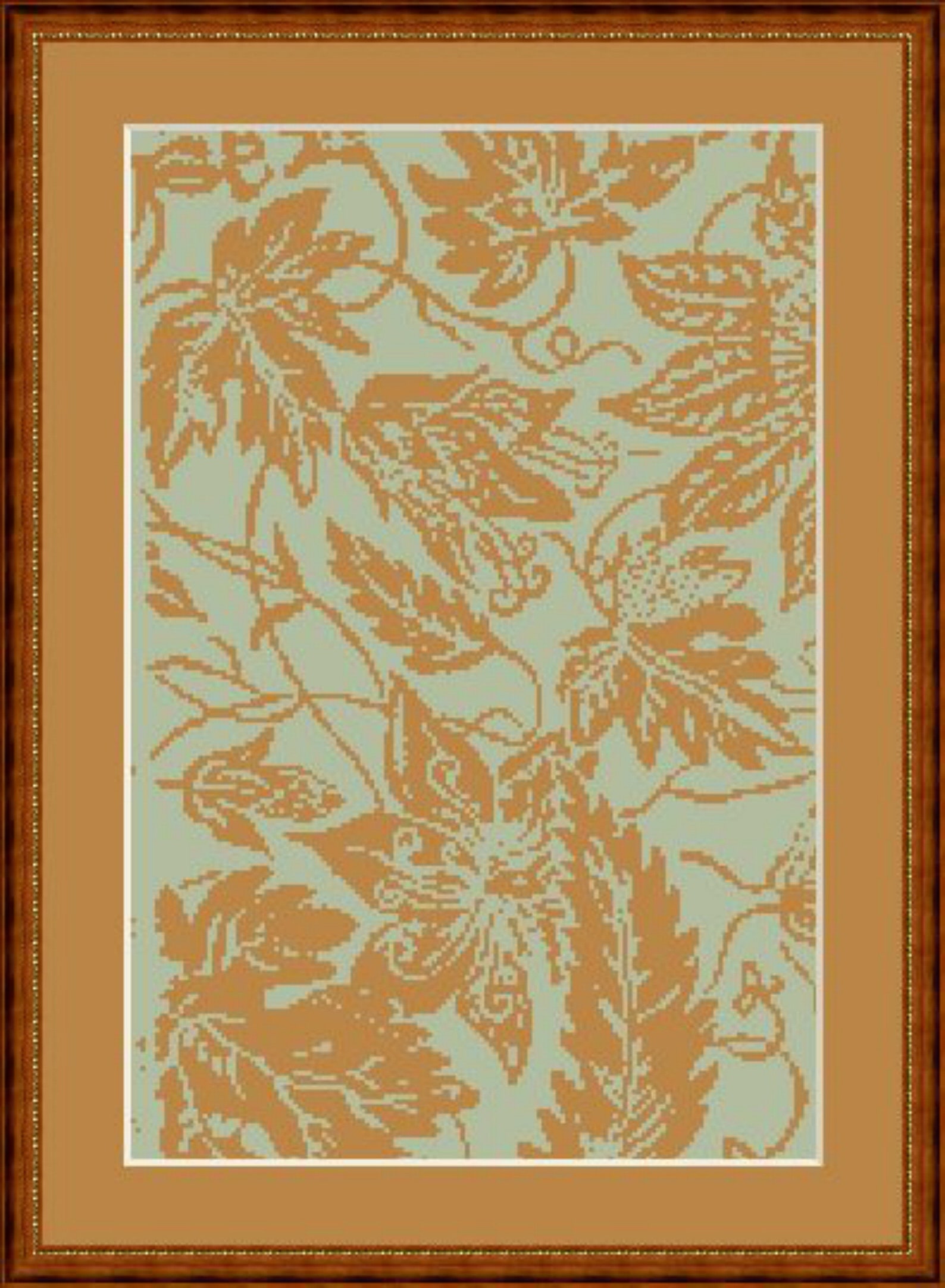 Cross Stitch Pattern Paper Print Sheets, Cross Stitch Pattern PDF ...