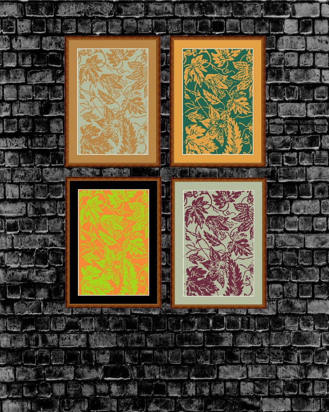 Cross Stitch Pattern Paper Print Sheets, Cross Stitch Pattern PDF ...