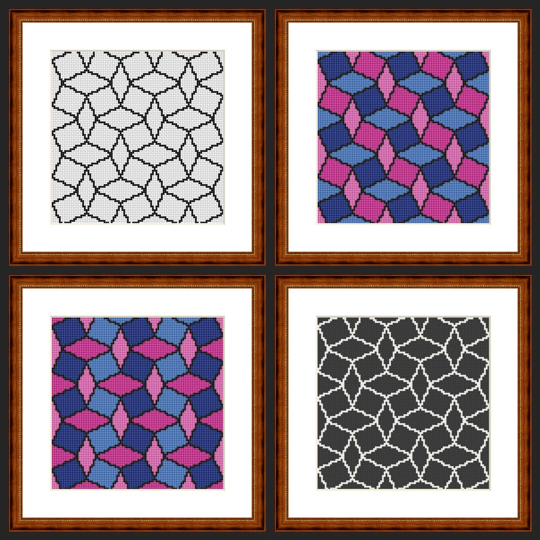 Cross Stitch Embroidery Pattern, Image Size Approx. 15 X 15 Cm, Cross ...