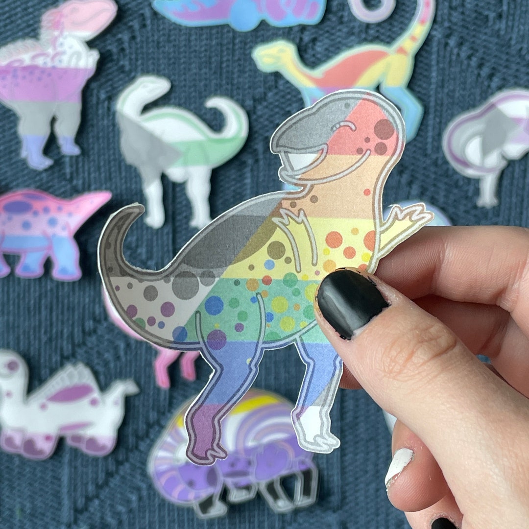 Allosaurus Ally Sticker - Etsy