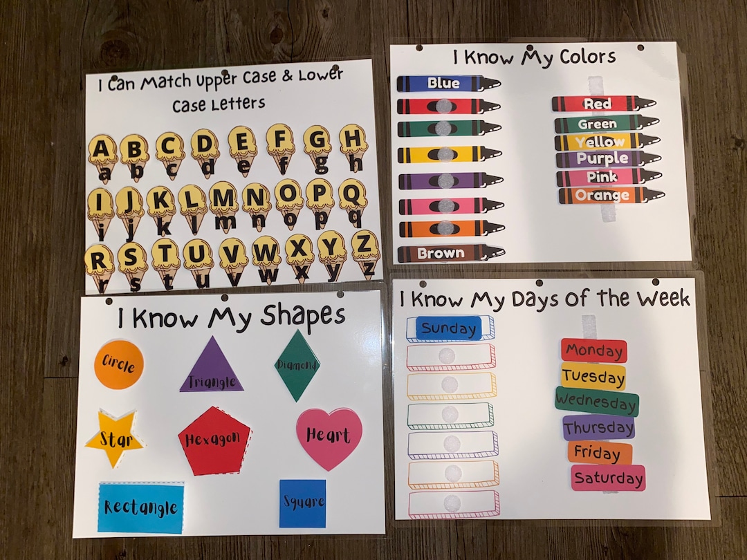 Personalized Preschool/ Pre K Learning Binder, 18 Activities ...