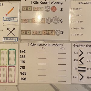 3rd Grade Learning Binder, Busy Binder, Homeschool Learning Games ...