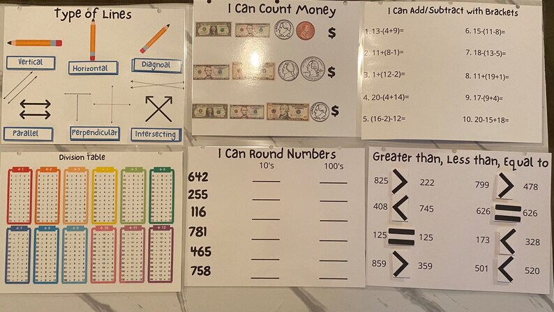 3rd Grade Learning Binder, Busy Binder, Homeschool Learning Games ...