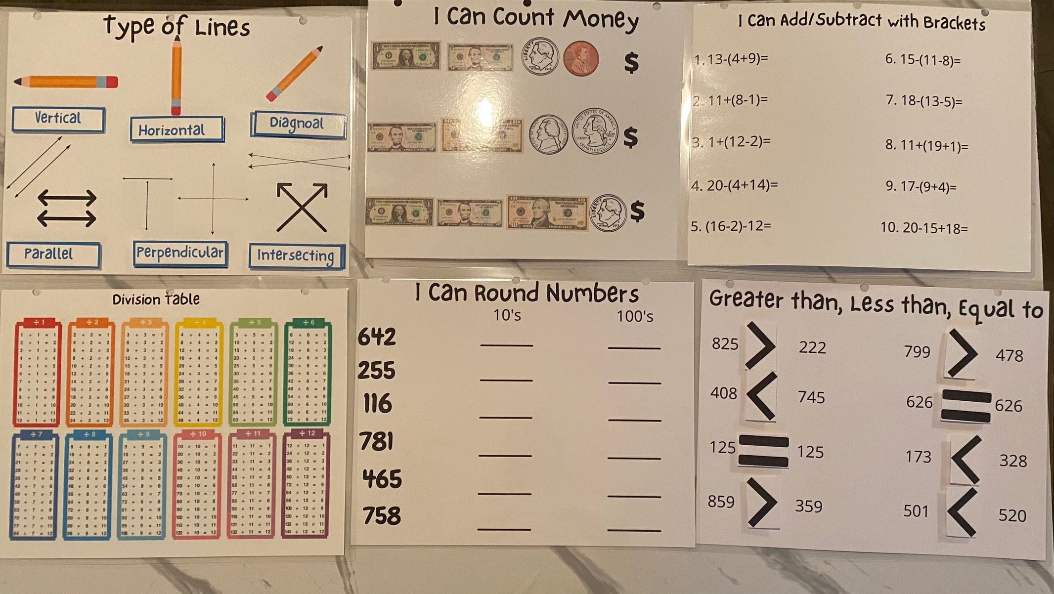 3rd Grade Learning Binder, Busy Binder, Homeschool Learning Games ...