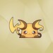 Raichu Peeker Sticker 5, Kawaii Kanto Pokemon Sticker, Cute Waterproof ...