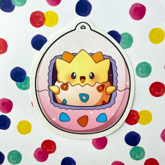 Togepi Tamagotchi Vinyl Sticker Retro Kawaii 3 Inch - Etsy