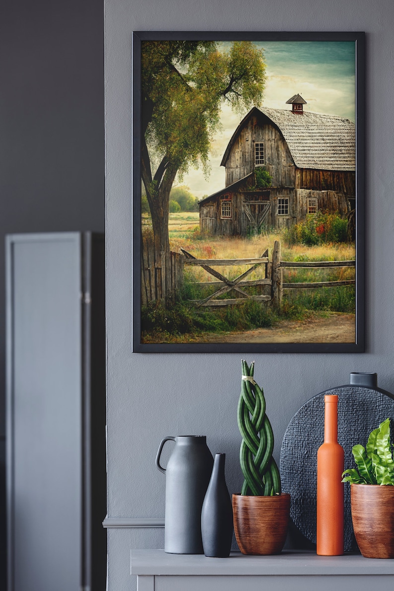 Farmhouse Digital Download - PNG Files in Multiple Sizes , Instant ...