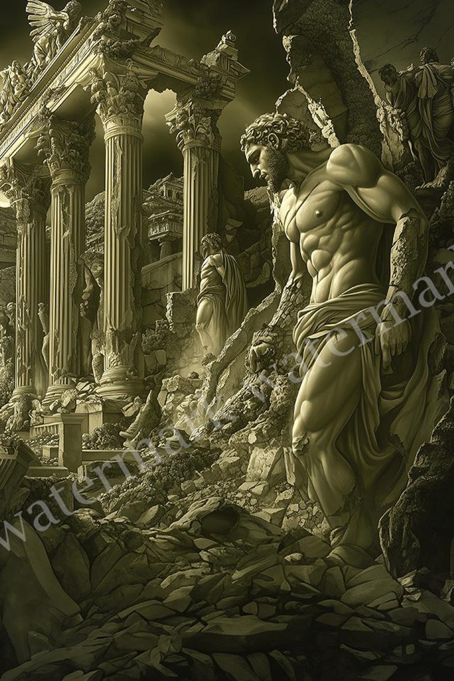 Medusa Phone Wallpaper Set Digital Download - Etsy