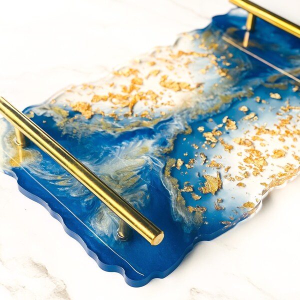 Resin Decorative Tray - Etsy
