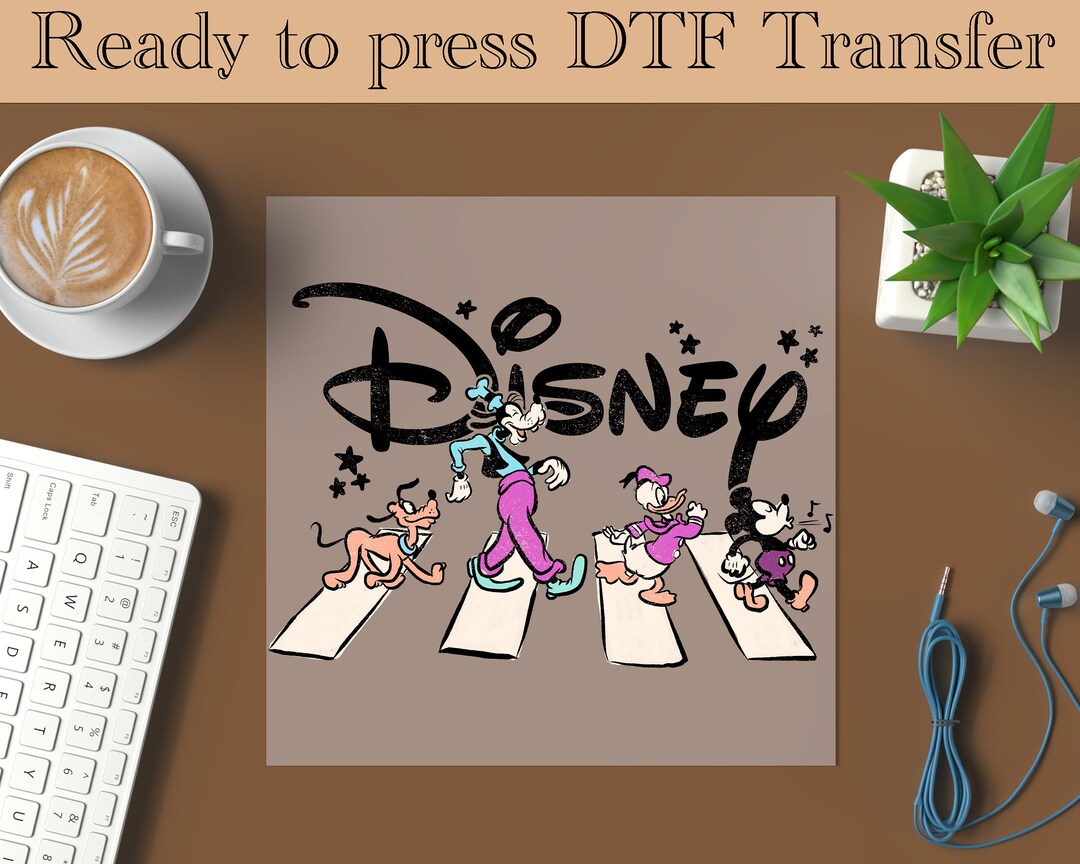 Mickey and Friends DTF Transfer, Disney Ready to Press, Disney Road ...