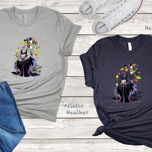 Daisy Duck, Maleficent, Disney Halloween Shirt, Treat or Trick ...