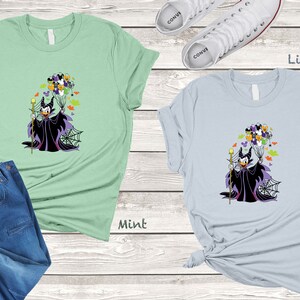 Daisy Duck, Maleficent, Disney Halloween Shirt, Treat or Trick ...