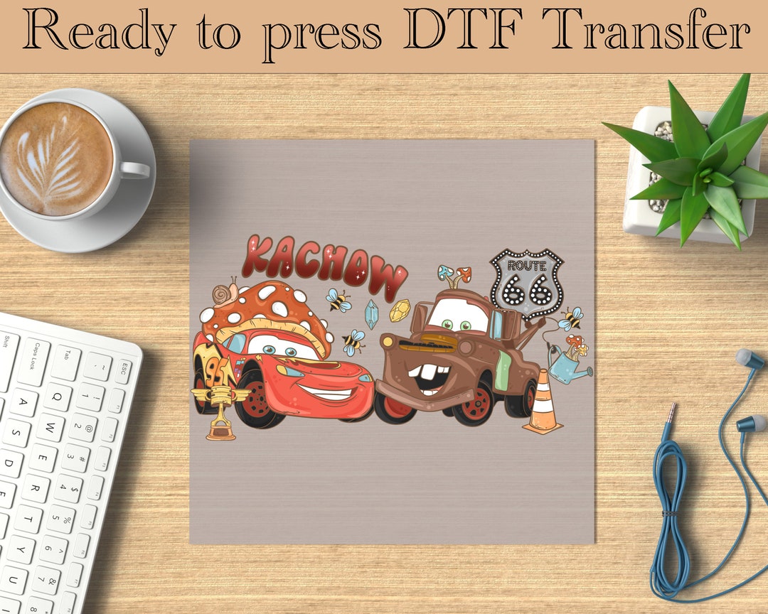 Cottagecore Cars DTF Transfer, Cottagecore Disney DTF, Magic Mushroom ...