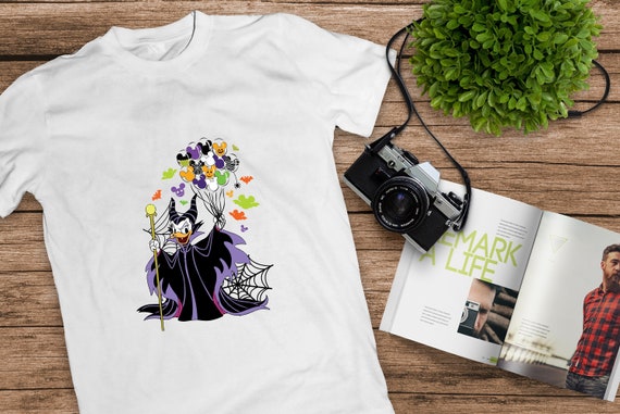 Daisy Duck Maleficent Disney Halloween Shirt Treat or - Etsy