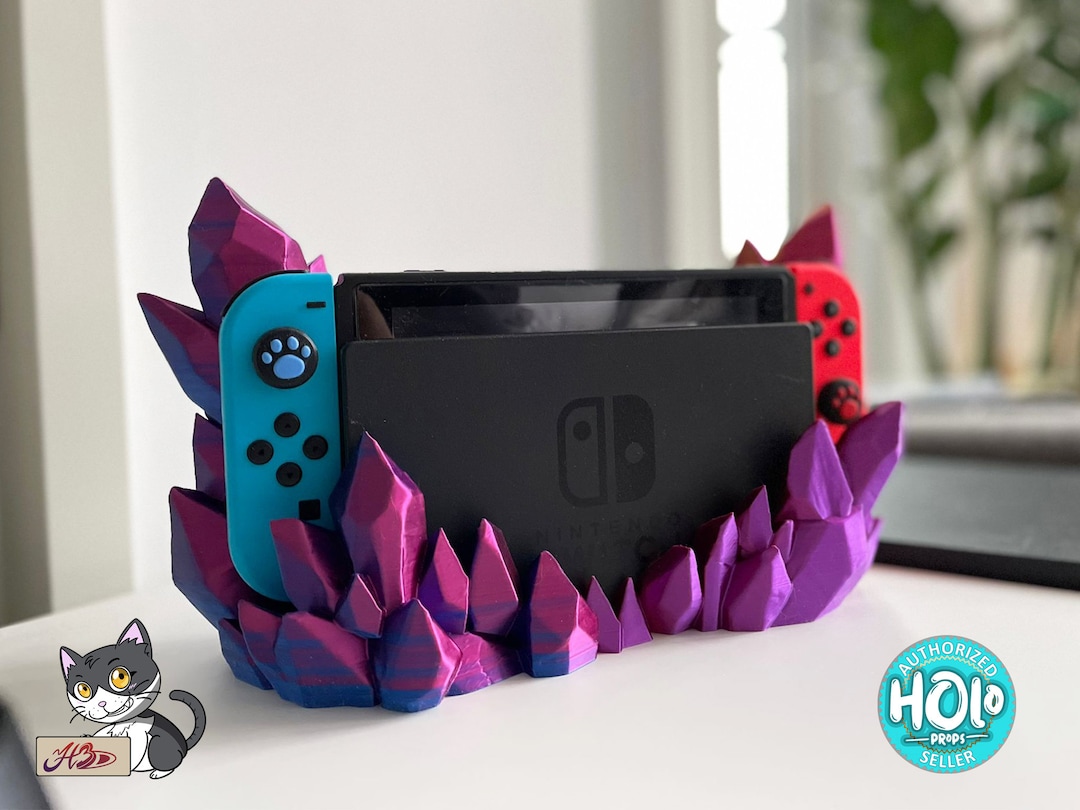 Nintendo Switch Dock Crystal Cradle | Gaming Present | Gamer Gift ...
