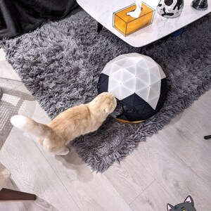 Ultimate 3D Printed Geodesic Cat Dome, Cozy & Stylish Feline Hideaway ...