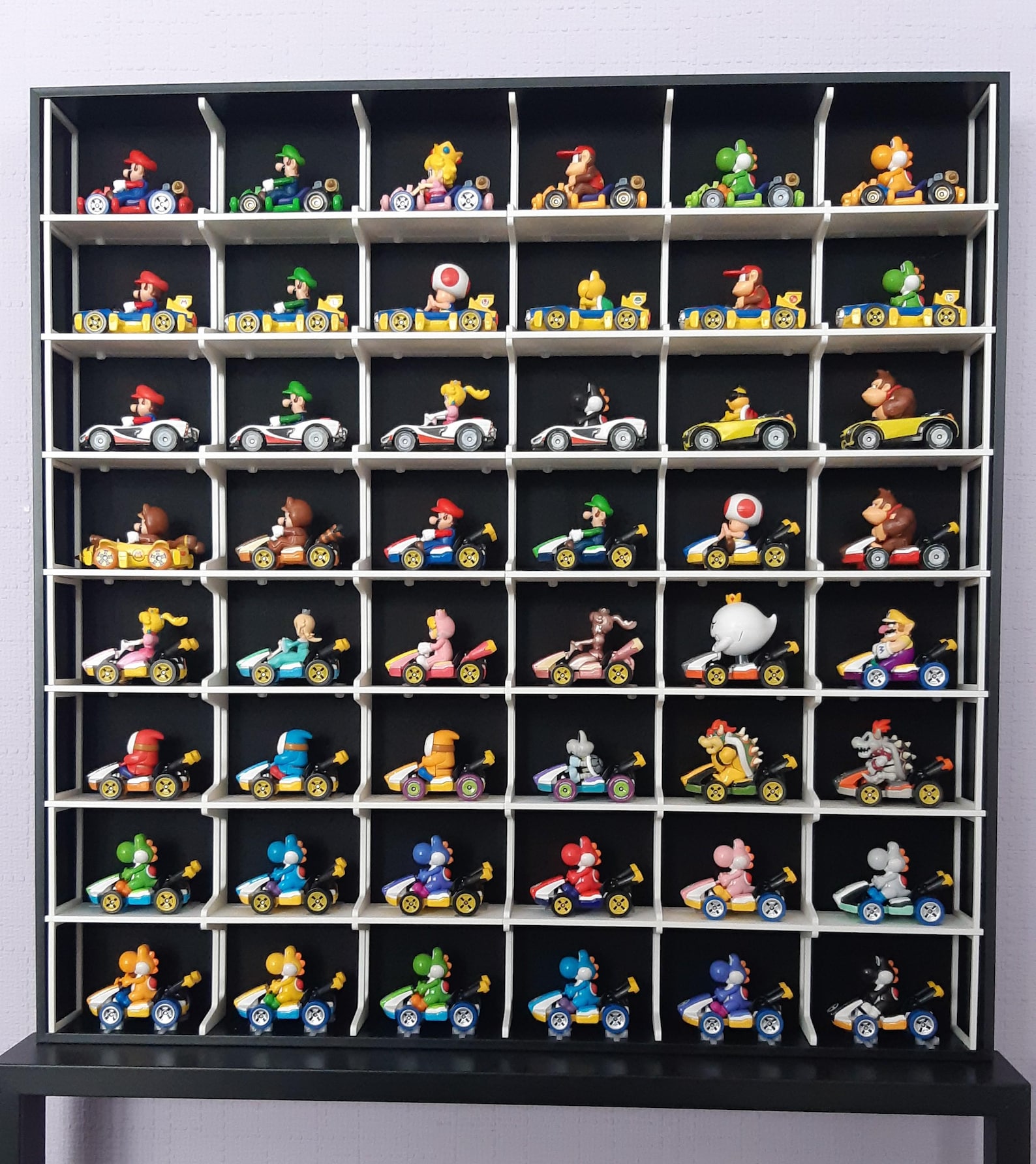 1:64 Diecast Car Display Dividers XL FOR IKEA Sannahed Frame, 48 and 60 ...