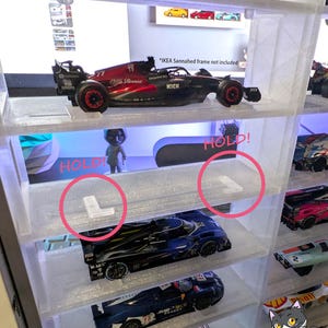 1:64 Diecast Car Display Dividers XL FOR IKEA Sannahed Frame, 48 and 60 ...
