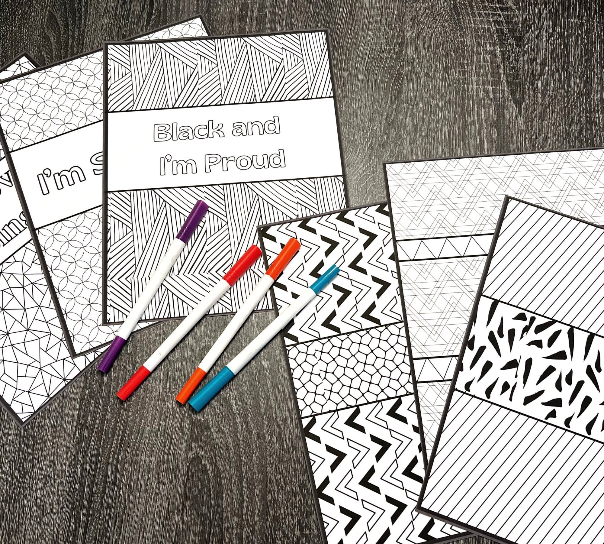 Adult Coloring Pages, Positivity Coloring Pages, Affirmation Coloring ...