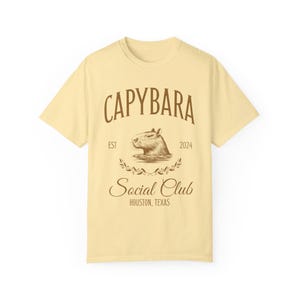 Capybara Social Club Shirt Comfort Colors Gift for Capybara Lover ...