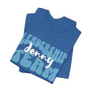 Leadership Team Shirt Boss Day Gift for Manager, Custom Team Lead ...