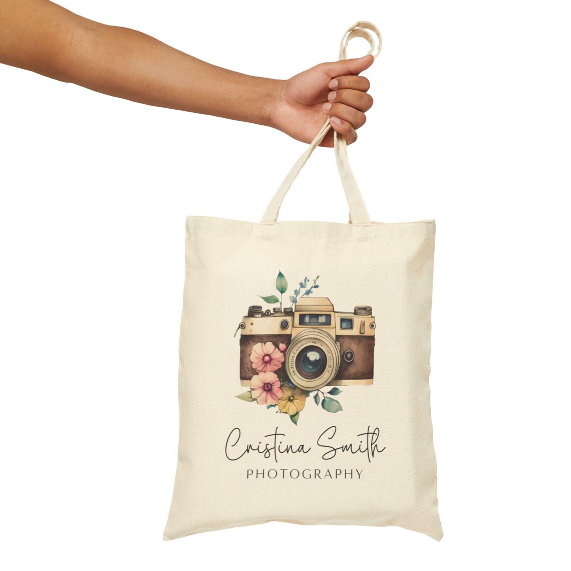 Custom Photographer Gift, Personalized Tote Bag, Cute Photography Gift ...