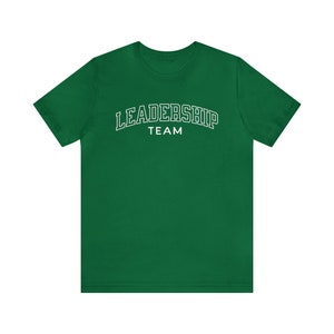 Leadership Team Shirt Boss Day Gift for Manager, Custom Team Lead ...
