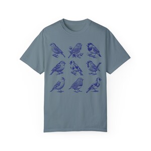 Finch Shirt Comfort Colors Gift for Bird Lover Tshirt, Cute Vintage ...