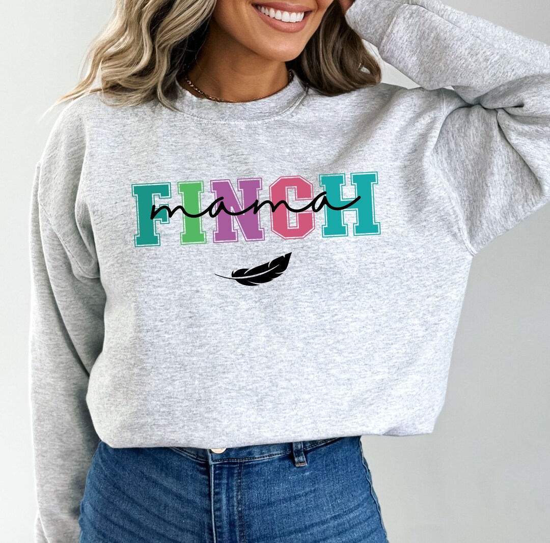 Finch Sweatshirt, Bird Lover Sweater, Finch Mama Sweatshirt, Finch Mom ...