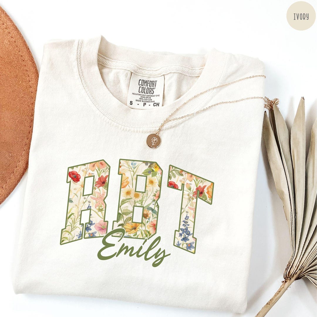 Custom RBT Shirt Comfort Colors, Registered Behavior Technician Gift ...