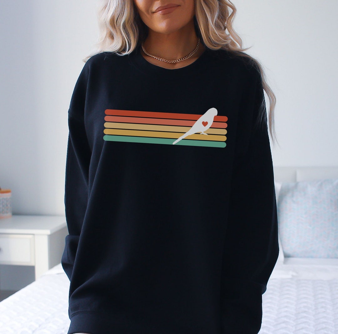 Budgie Sweatshirt, Bird Lover Sweater, Budgie Mom Sweatshirt, Parakeet ...