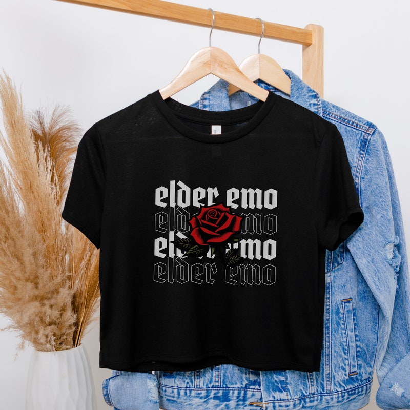Emo Cropped Top - Etsy