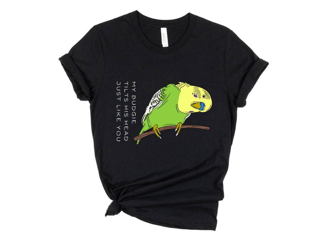 Budgie Shirt, Bird Lover Tshirt, Parakeet Budgie Mom Shirt, Budgie ...