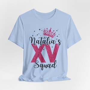 Mis Quince Shirt for Quinceañera Squad Matching Shirts, Quinceanera ...