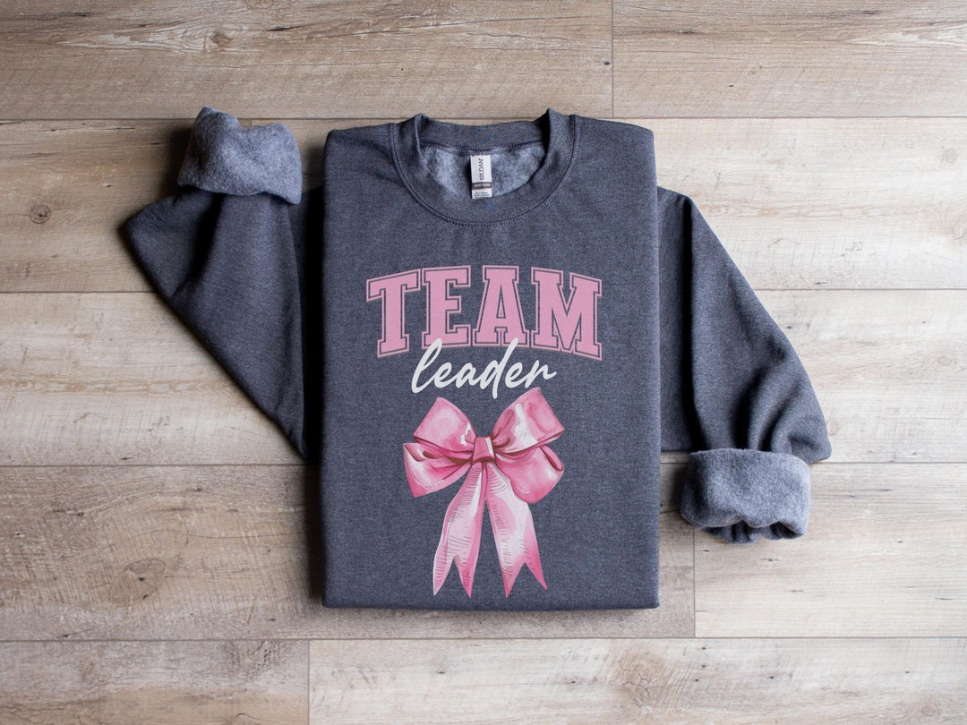 Team Leader Sweatshirt Boss Day Gift for Manager, Team Lead Crewneck ...