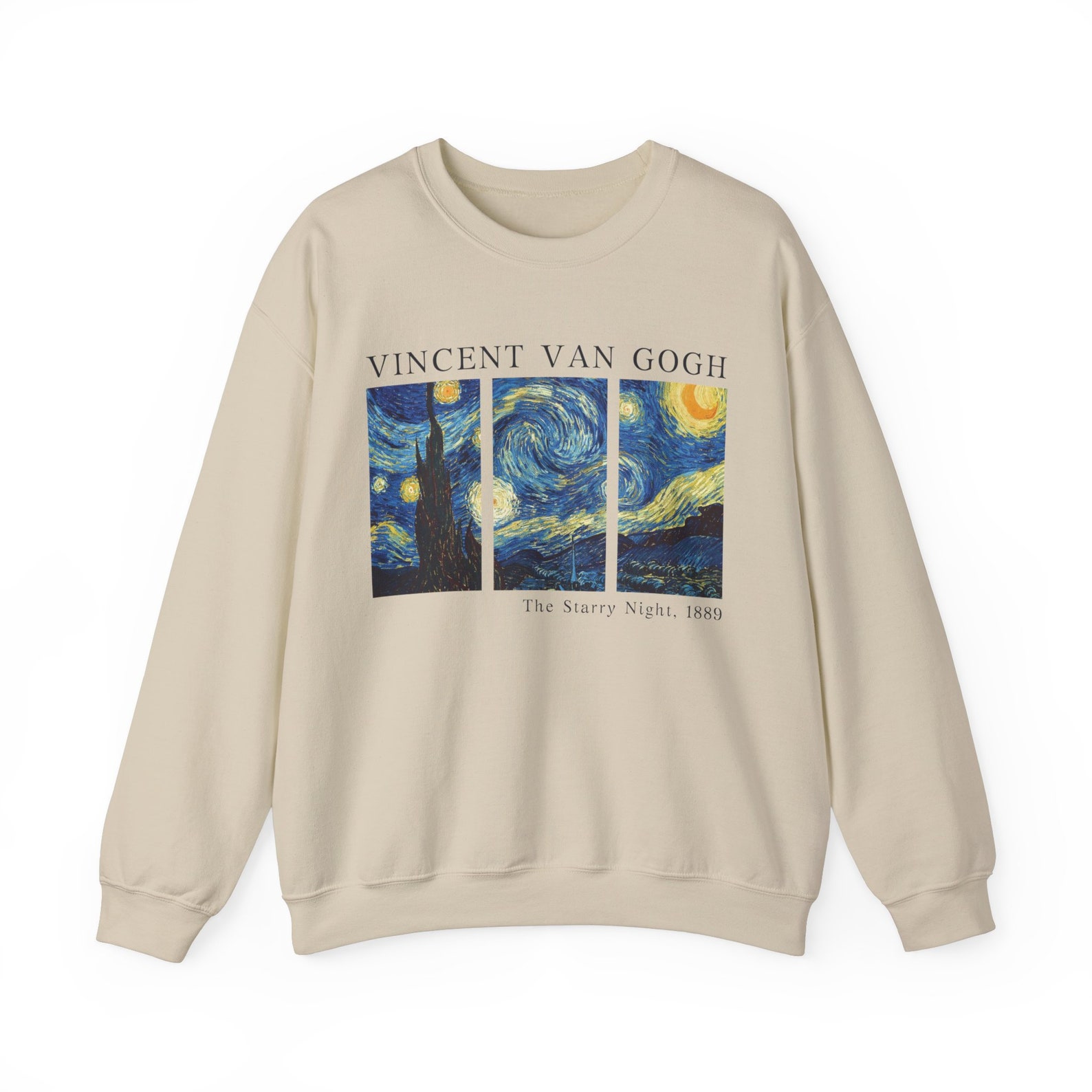 Van Gogh Sweatshirt Vintage Aesthetic for Art Lover, Gift for Art ...