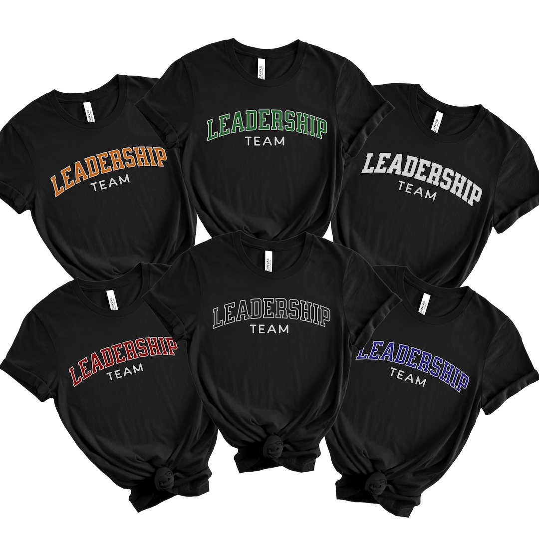 Leadership Team Shirt Boss Day Gift for Manager, Custom Team Lead ...