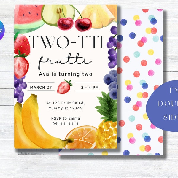 Salad Party Invitation - Etsy