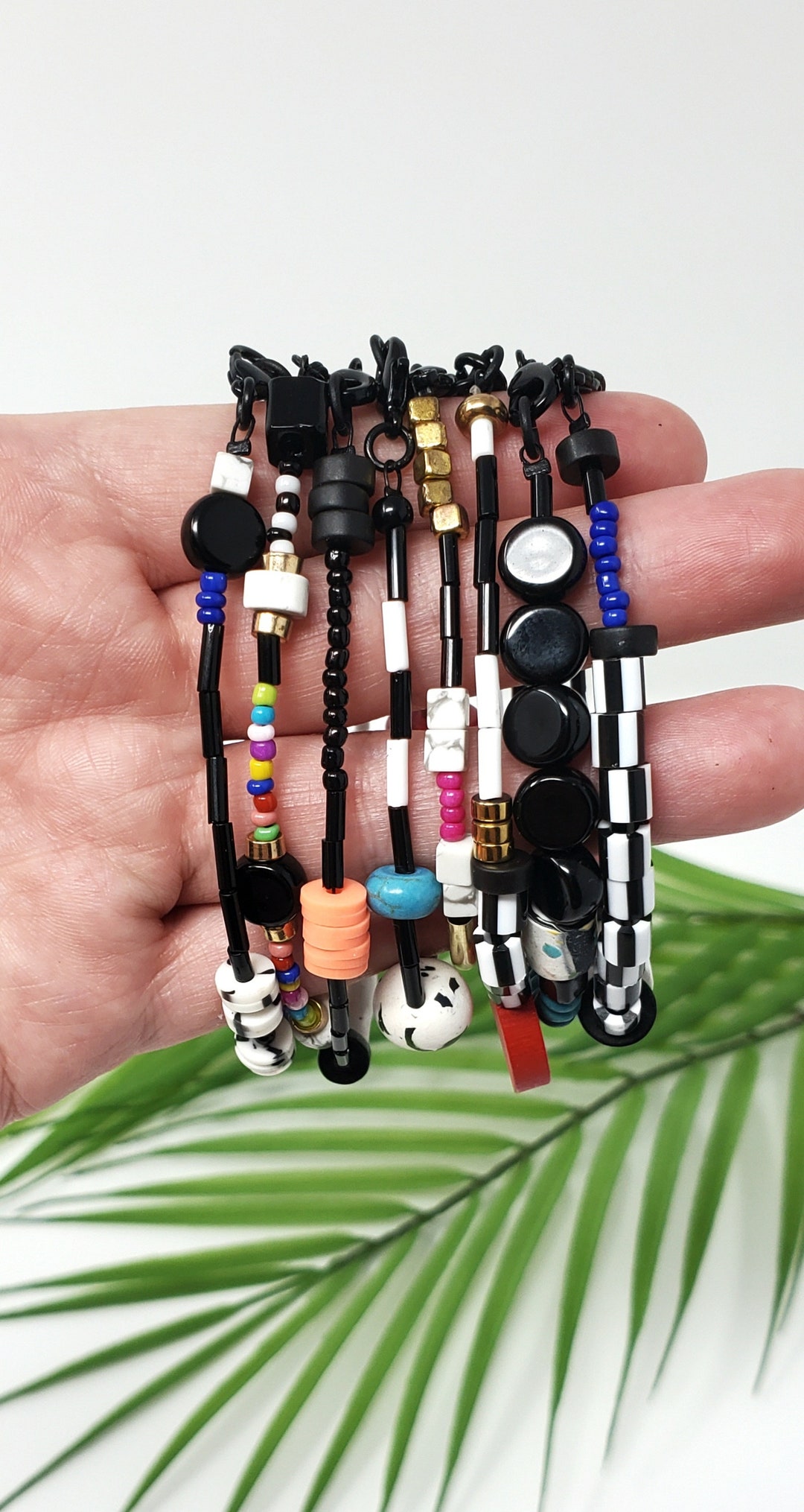 Modern Memphis Milano Bracelet, Postmodern, Geometric Bracelet, Modern ...