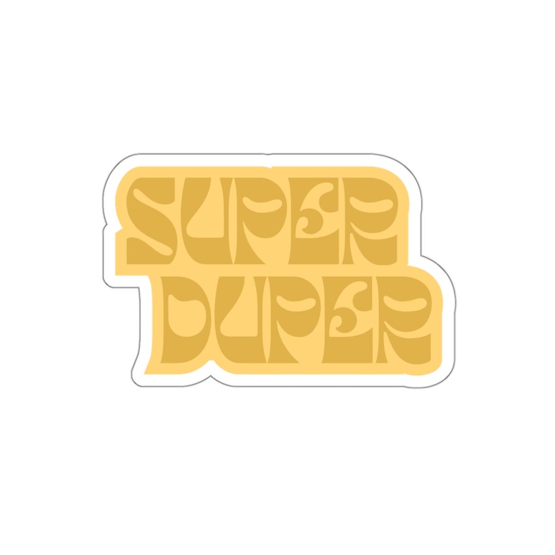 Super Duper Die-cut Vinyl Stickers - Etsy