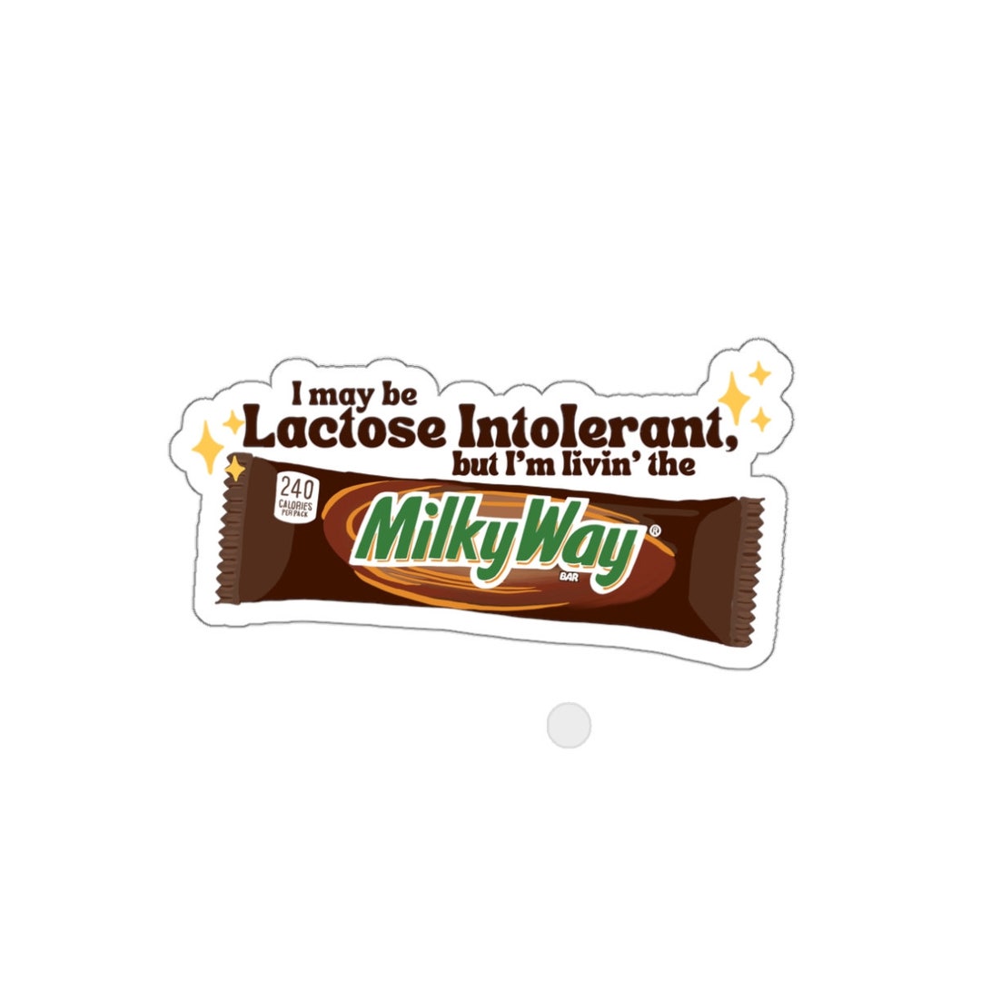 Lactose Intolerant Sticker - Etsy